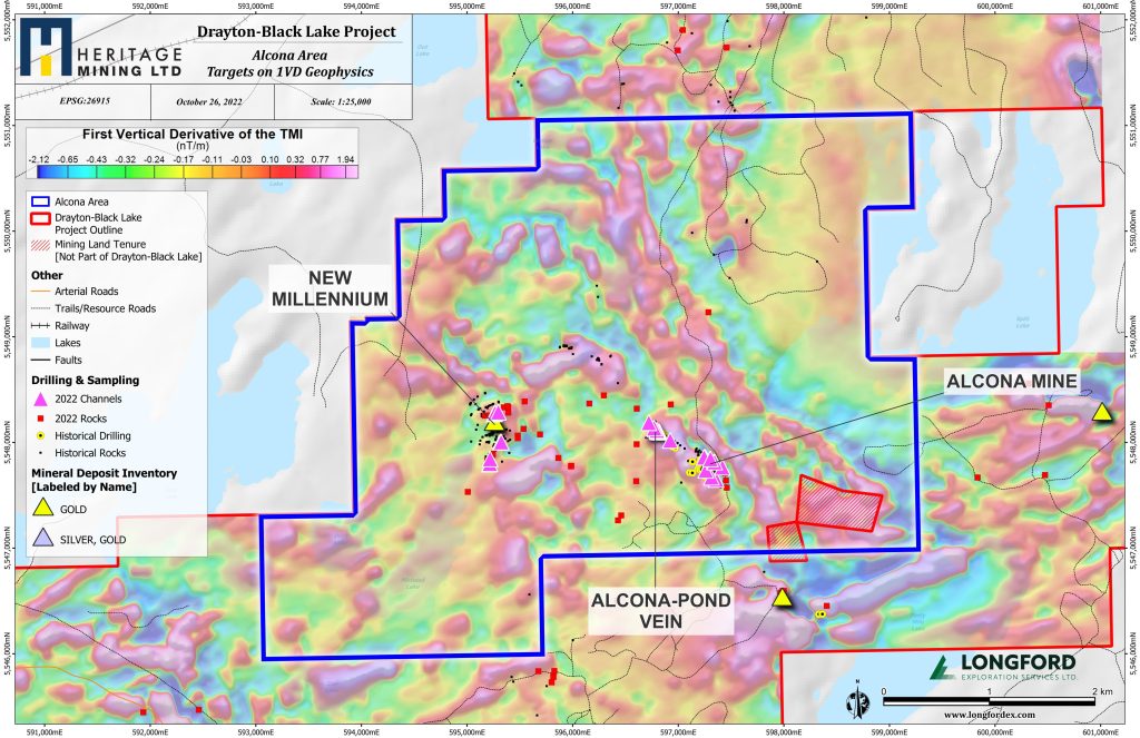 DBL - Target Areas - Heritage Mining